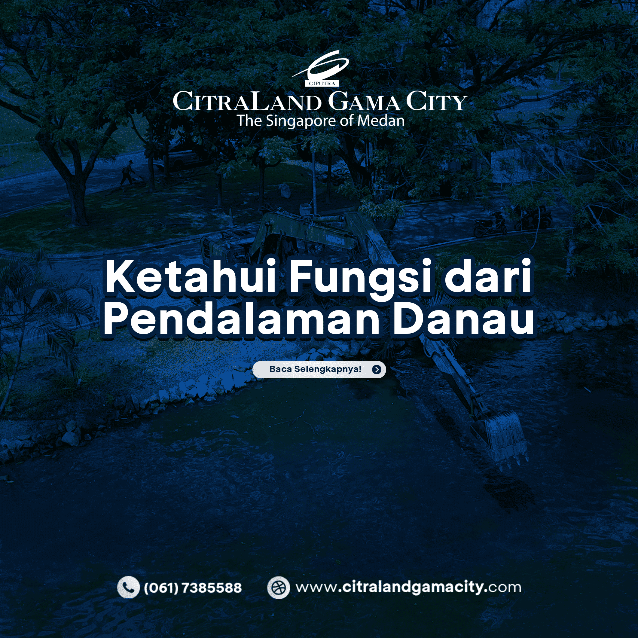Bukan Sekadar Estetik! Ini Fungsi Danau di Perumahan untuk Hunian Modern